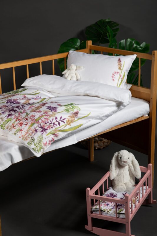 Blómabeð rúmföt úr 540 þráða Pima bómull | Lín Desig